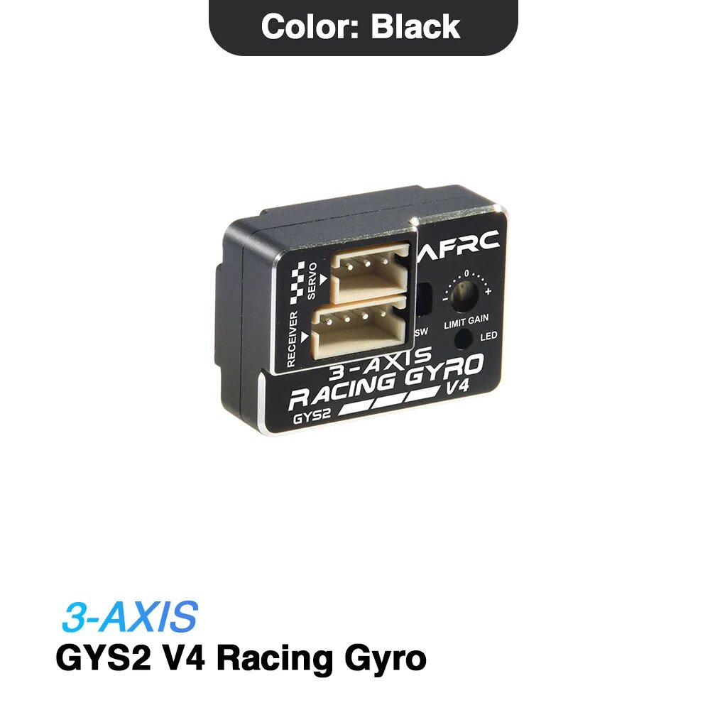 Стабилизатор дрифта AFRC GYS-2 V4 металлический Black