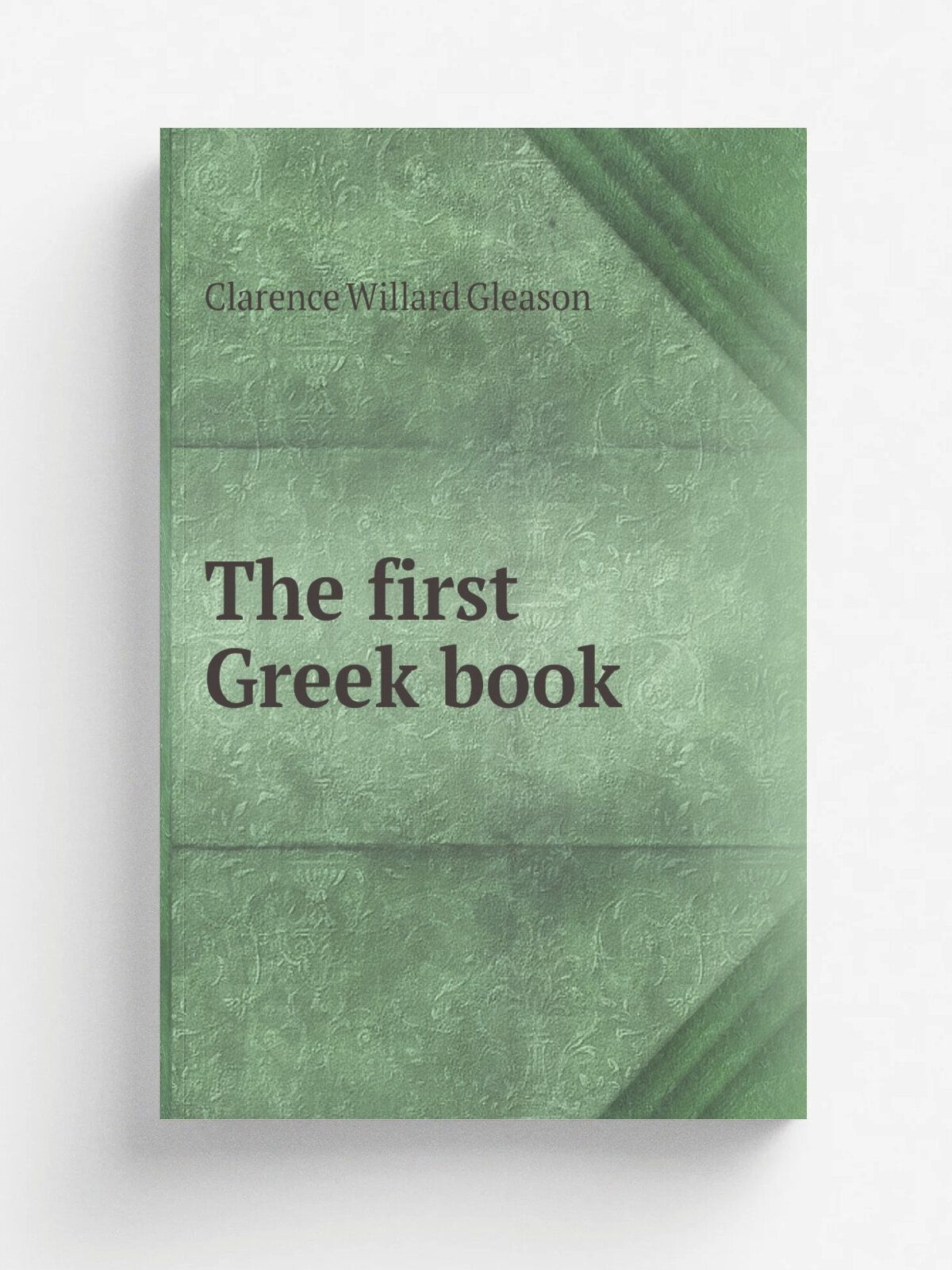 The first Greek book