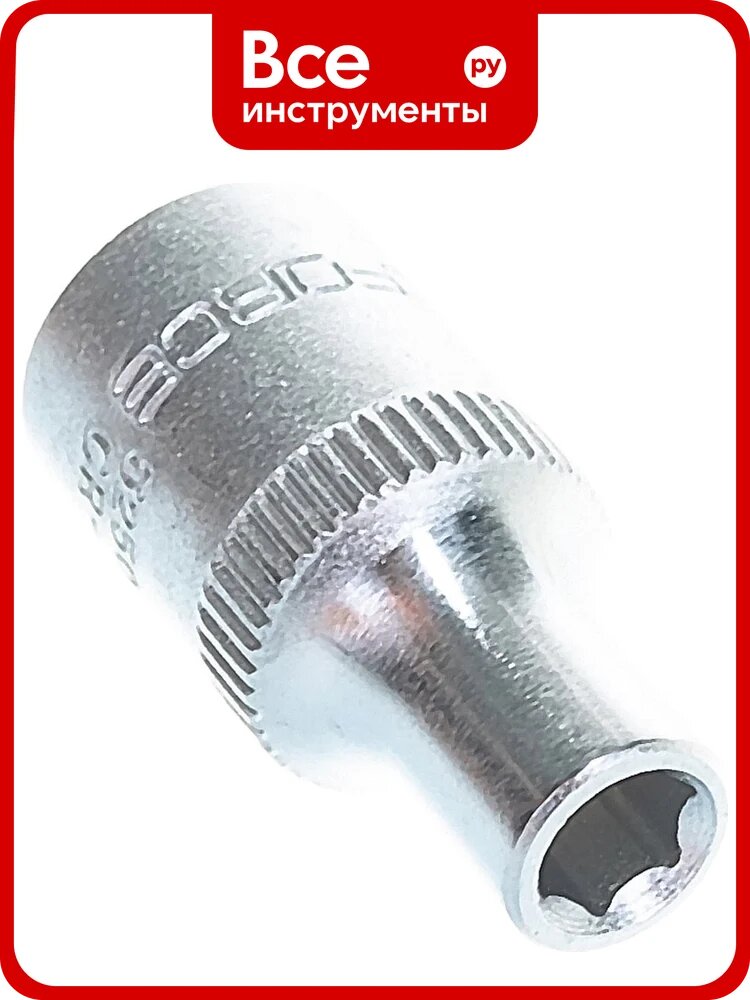 Головка торцевая 6-гранная (4.5 мм; L=25 мм; 1/4DR) ROCKFORCE RF-525045(11635)