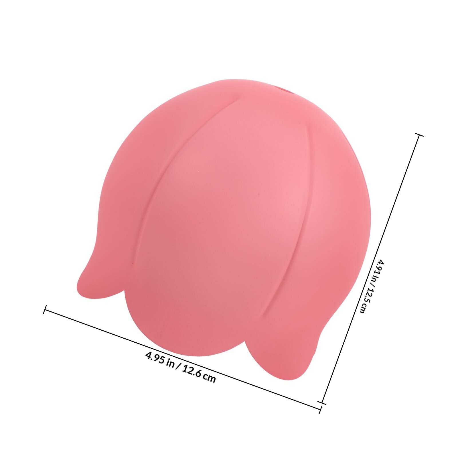 Ламповый Плафон В Forme Колокольчика Розового Цвета Из Железа 12.60X12.60X12.50Cm