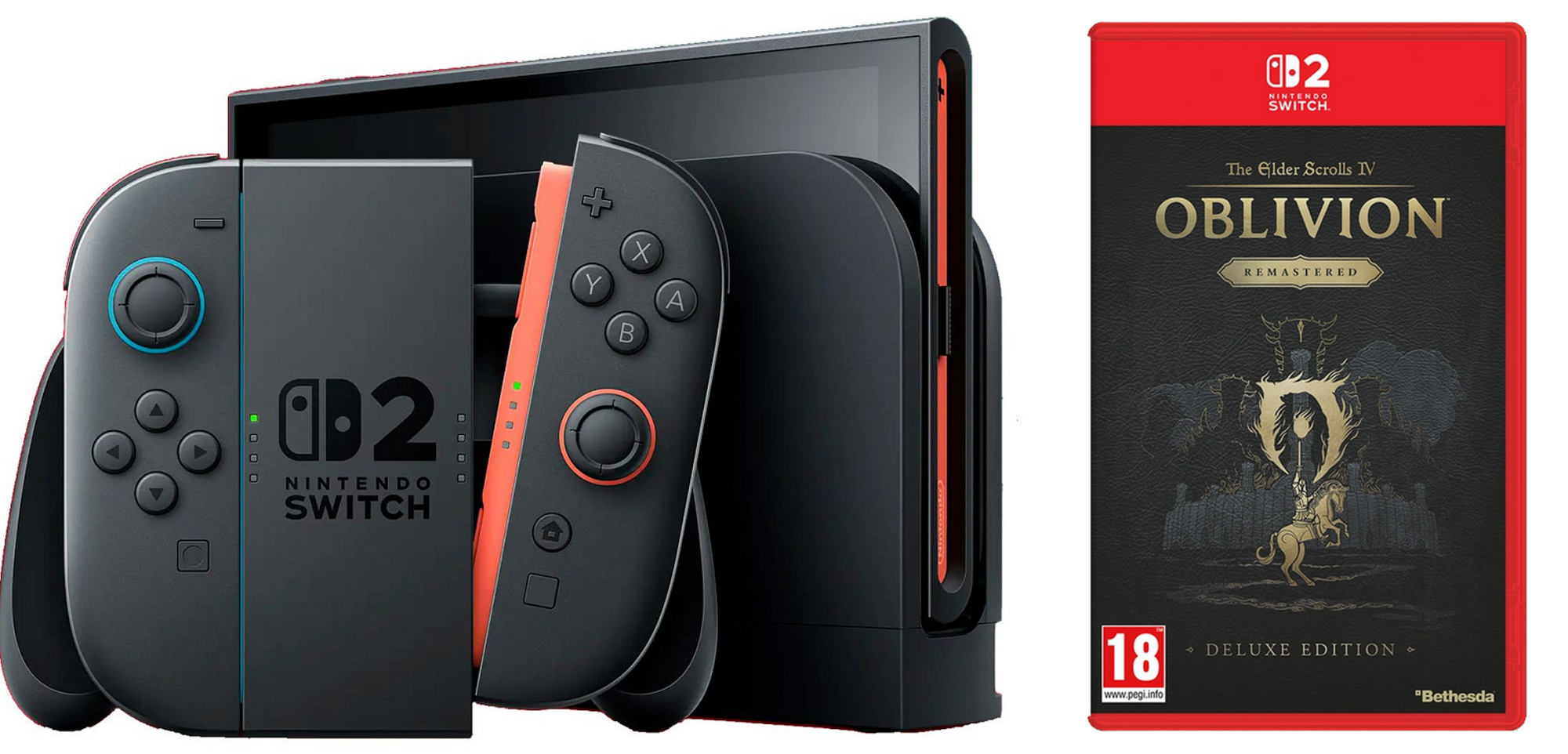 Портативная игровая консоль Nintendo Switch 2, 256 ГБ, черный