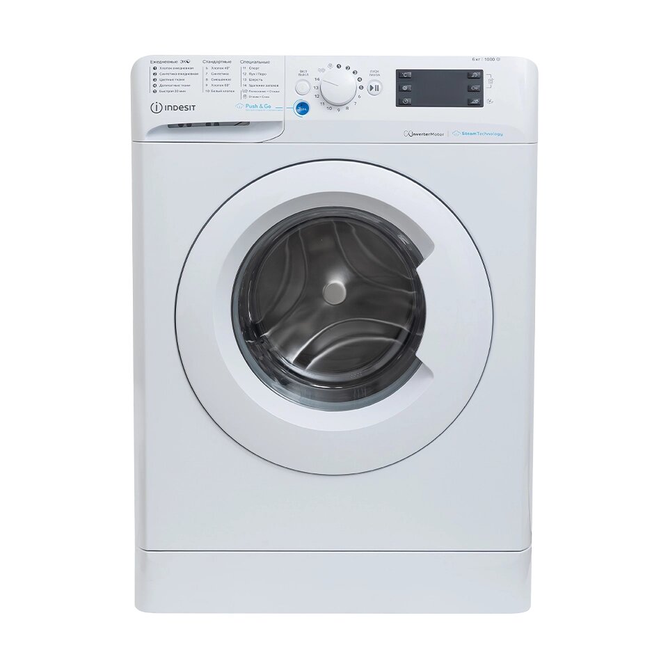 Стиральная машина INDESIT BWSE 6109 WWV (кг) : 6, об./мин. : 1000, программ : 16