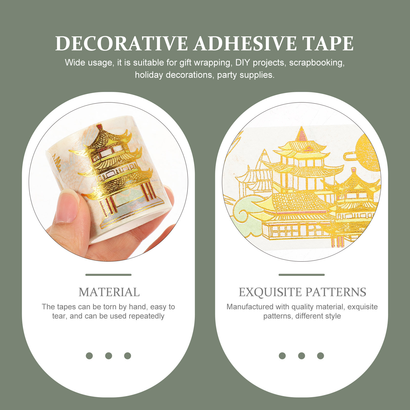 7 Лент Для Упаковки Подарков Длина 200X4 См Разные Цвета И Узоры Для Scrapbooking И DIY Проектов