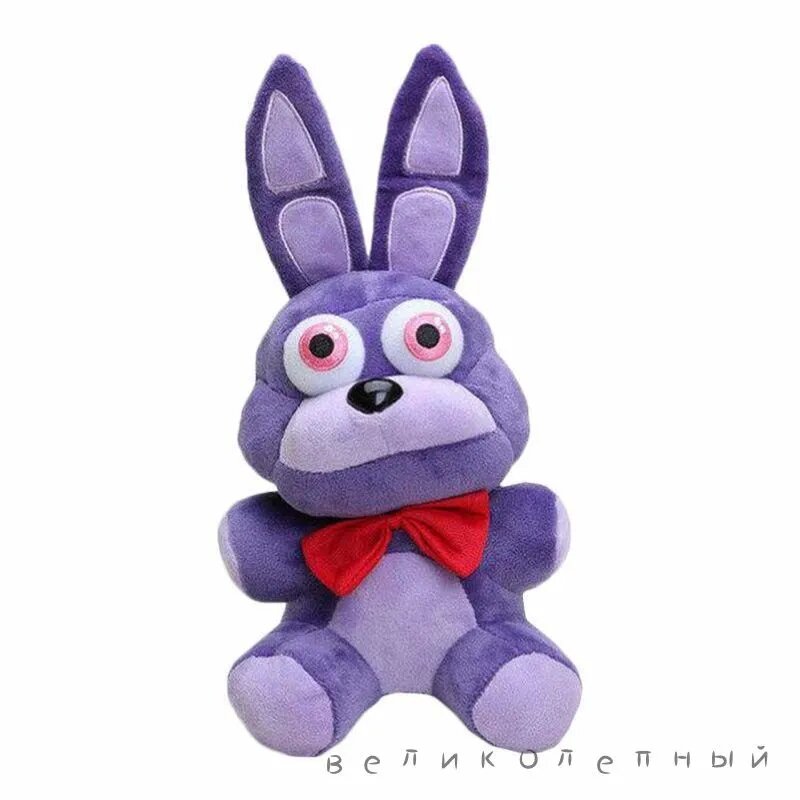 Мягкая игрушка "Five Nights at Freddy's" Бонни (Bonnie) фиолетовый персонаж из игры
