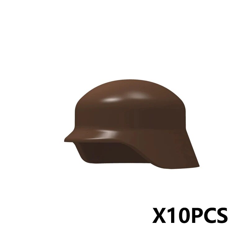 Шлем военный коричневый 10PCS