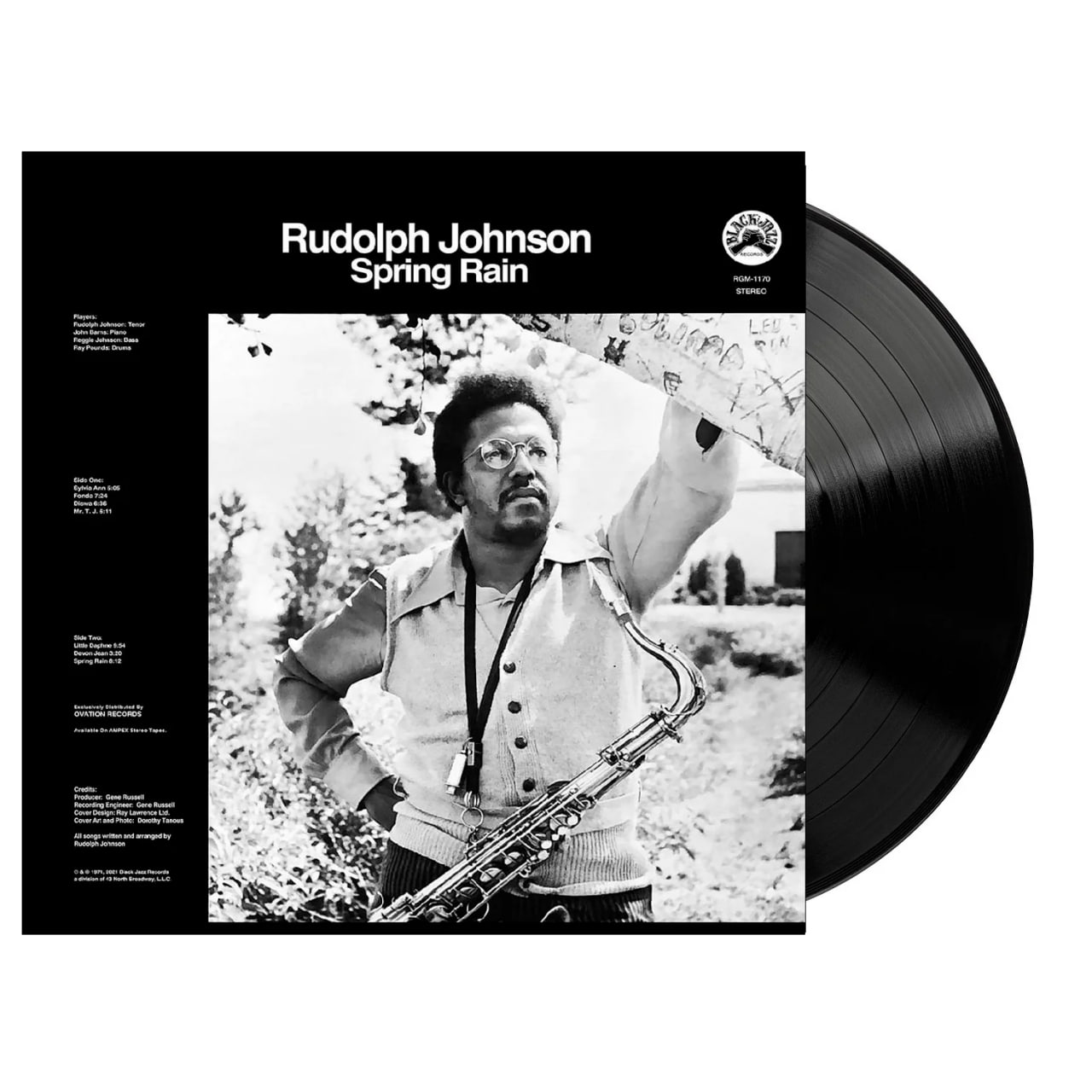 Rudolph Johnson - Spring Rain - USA, Real Gone / Black Saint - новая виниловая пластинка
