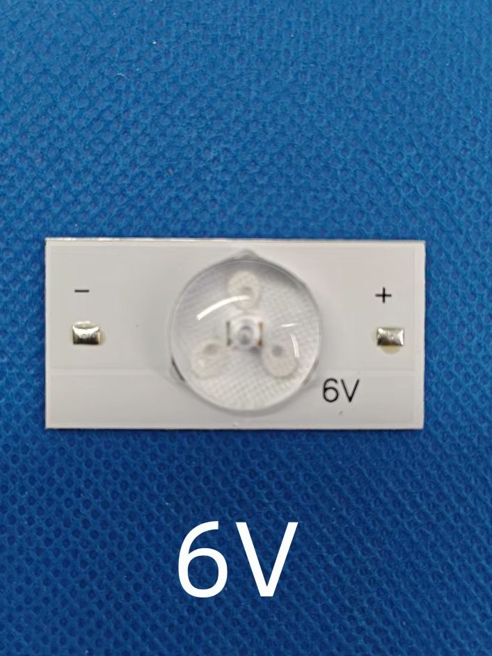 ВЕЛ 300 шт. 6 В SMD-лампы с оптическим линзом Fliter для 32-75-дюймовых аксессуаров для светодиодной подсветки подсветки