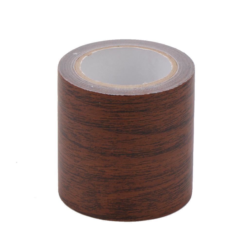 Универсальная самоклеящаяся плёнка с текстурой дерева для ремонта мебели, 4