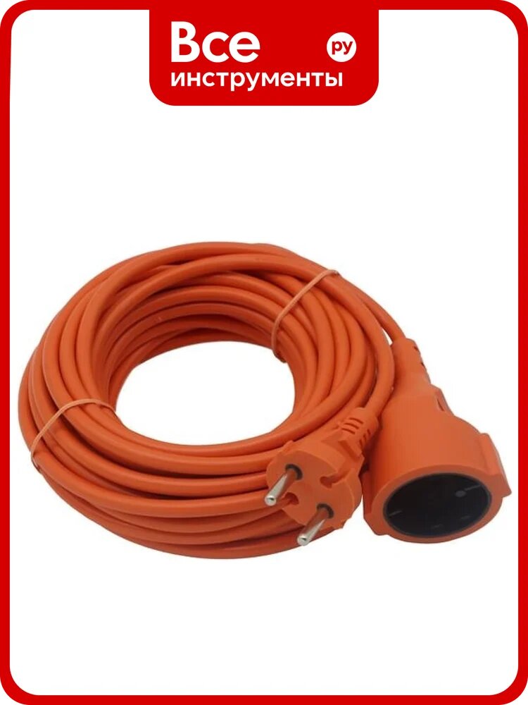 Удлинитель-шнур TOKOV ELECTRIC 1x10м без заземл. 6а ip20 2x0.75 TKE-SS10-075