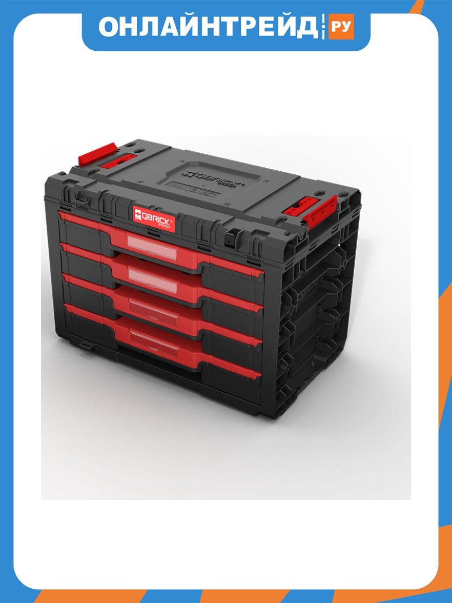 Ящик для инструментов Qbrick System PRIME Drawer 4 Toolbox Basic