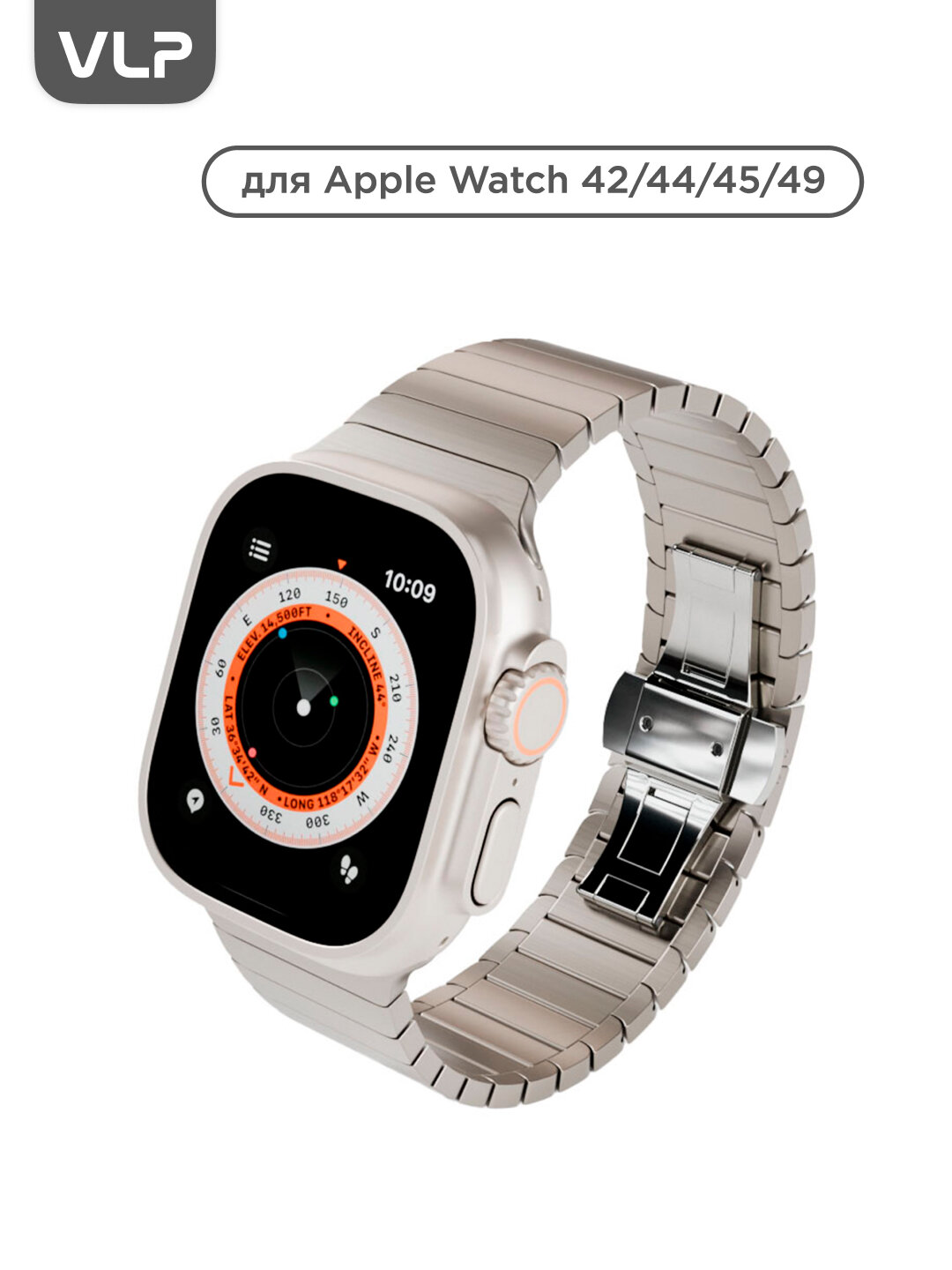 Ремешок VLP Titanium Band для Apple Watch 44 / 45 / 46 / Ultra (Titanium)