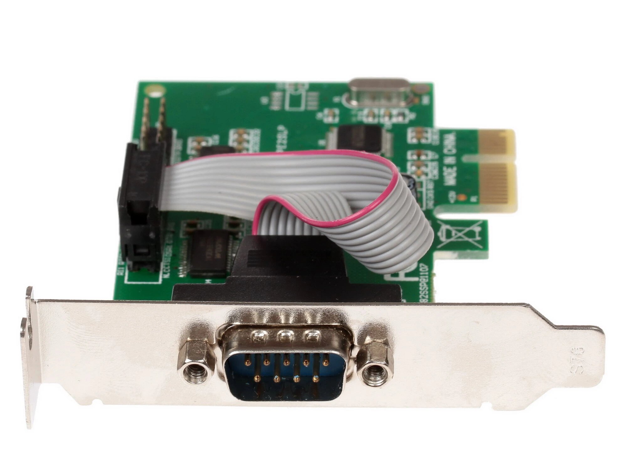 Контроллер PCI-E, Multi I/O, 2xCOM9M + 1xLPT25F Orient Low Profile — фото 1