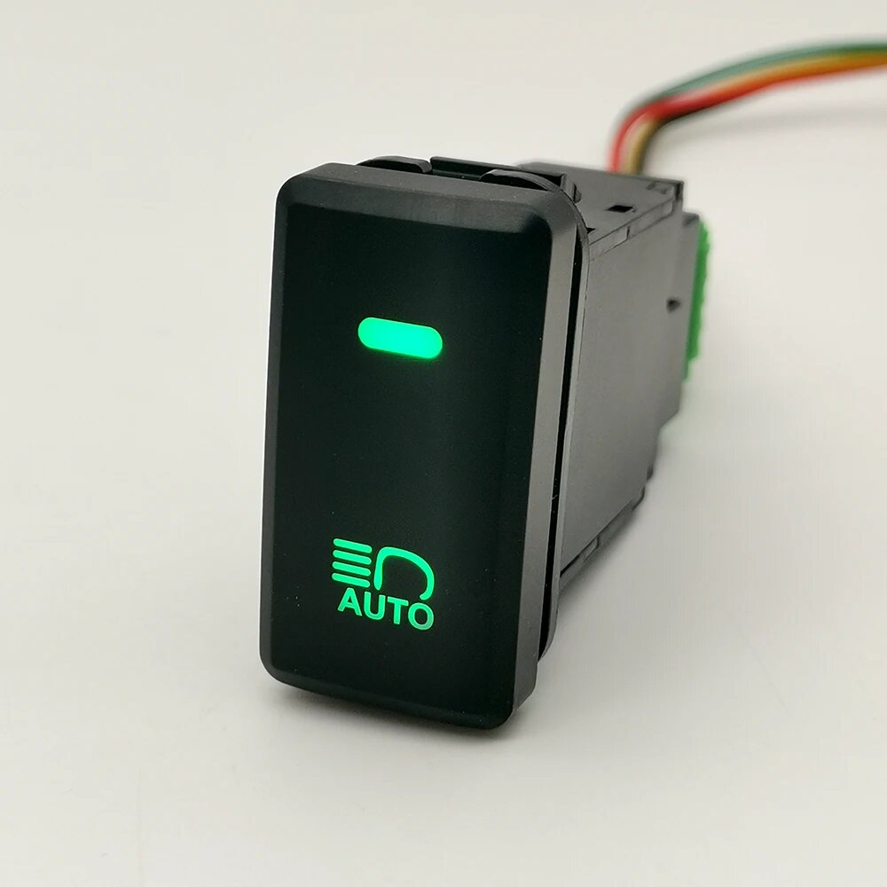 Кнопка AUTO Light, зеленый светодиод