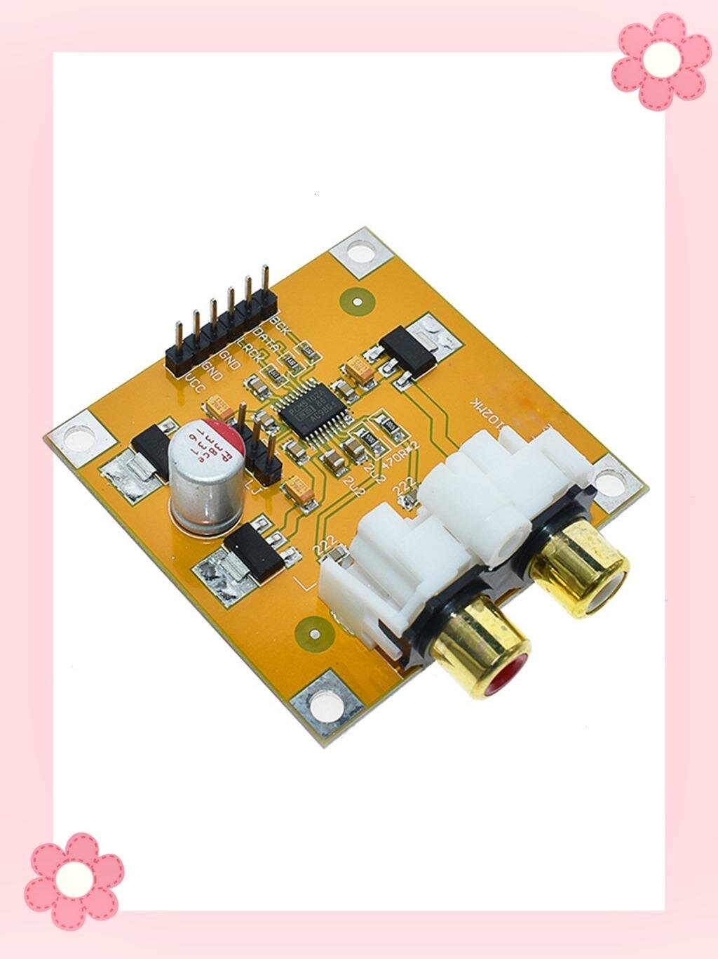 PCM5102 Цифровая плата 24Bit 192кГц I2S