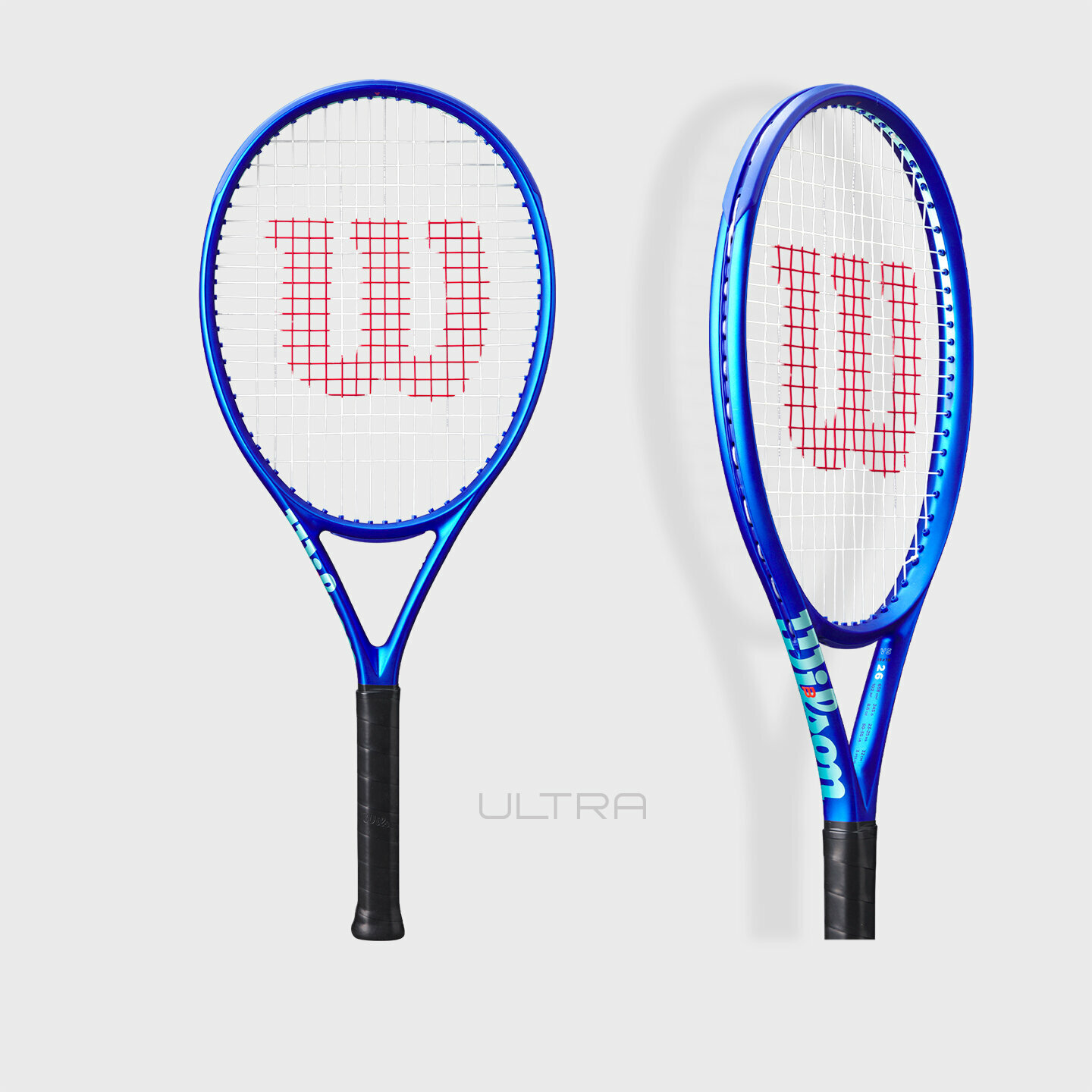 Теннисная ракетка Wilson ULTRA 25 V5 для детей 9-10 лет | Взрывная мощность | Большое сладкое пятно