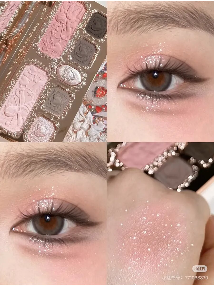 Палетка теней Flower knows Strawberry Cupid 02 Strawberry Oasis