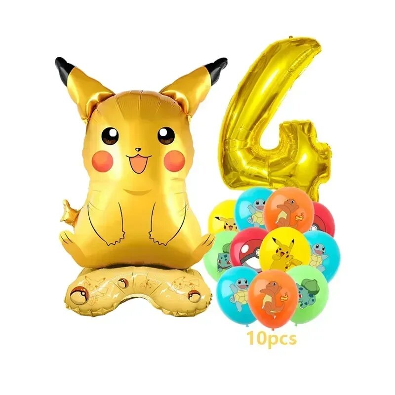 Набор воздушных шаров Pokemon MINISO 4