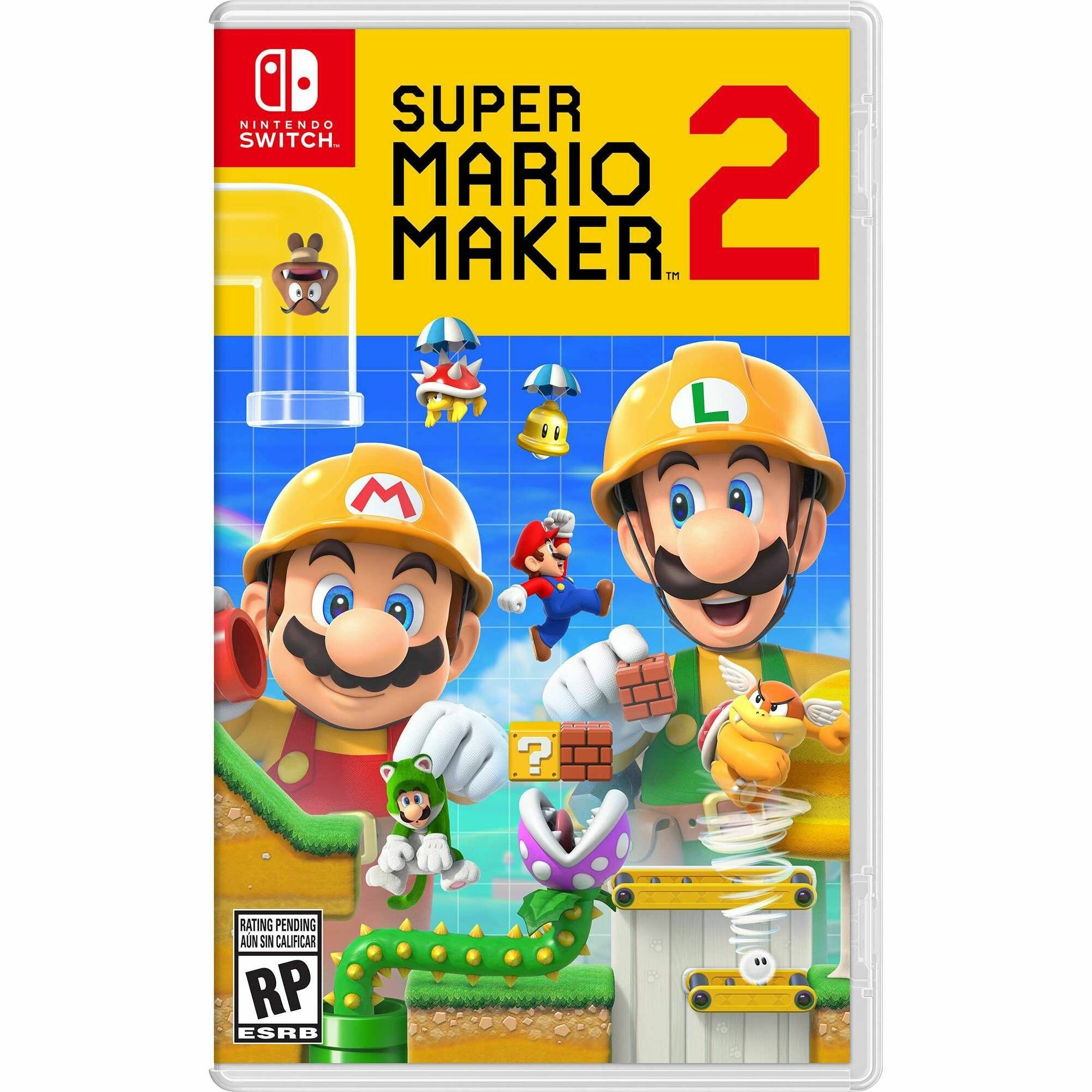 Игра Super Mario Maker 2 (Nintendo Switch, Русская версия) картридж