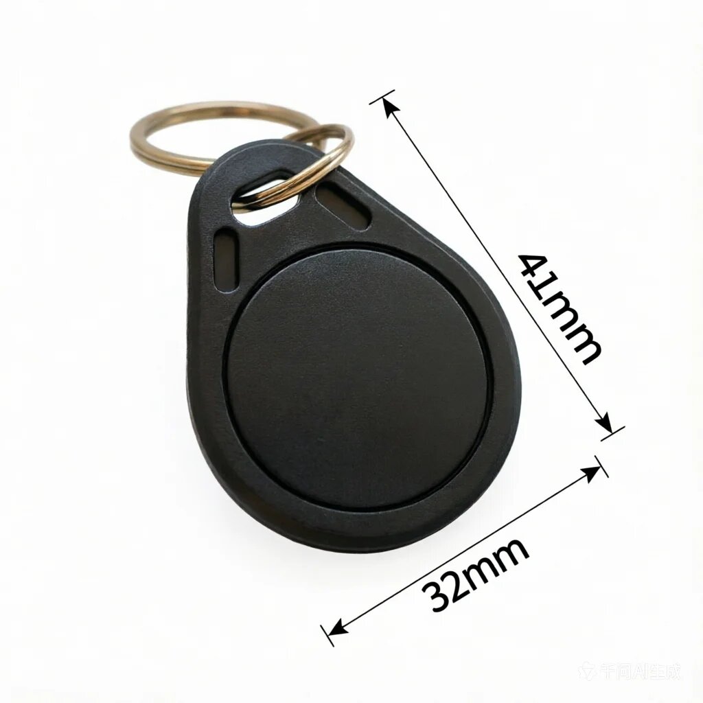 NFC-метки Ntag215, 13,56 МГц, 10 шт. Черный, 10pcs N215 key Black