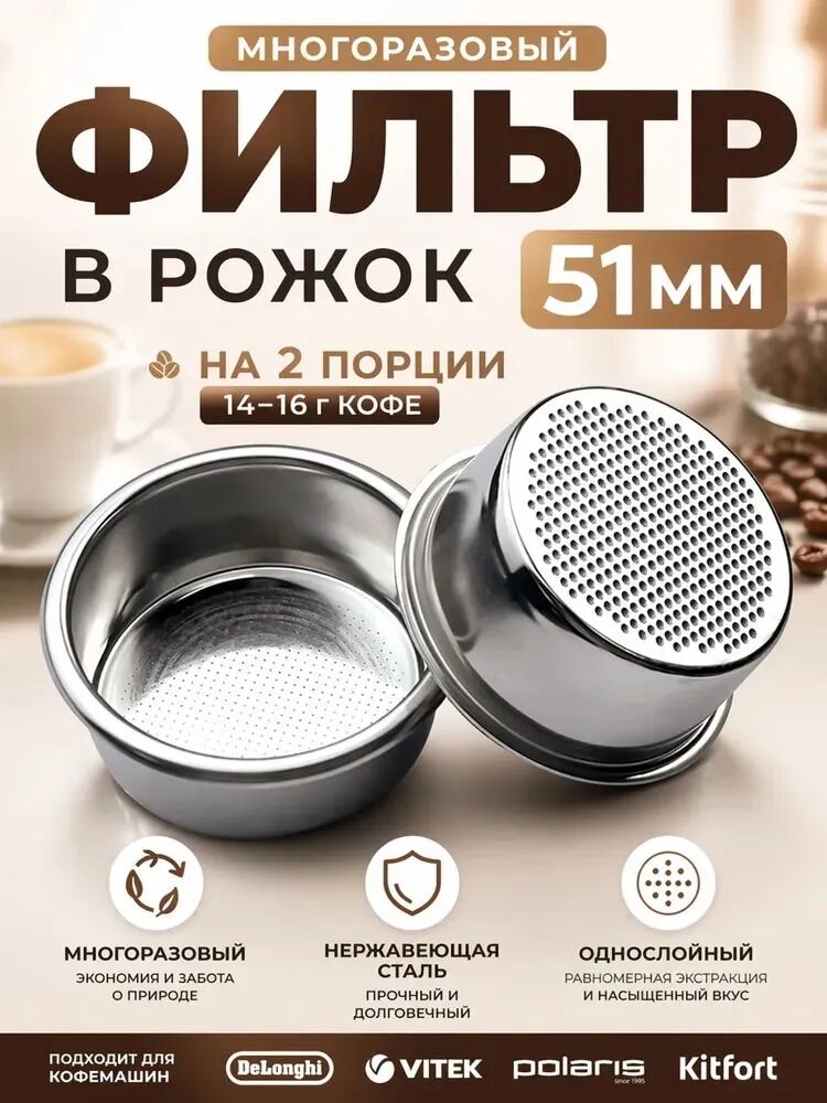 Комплект для заваривания кофе, 1 шт