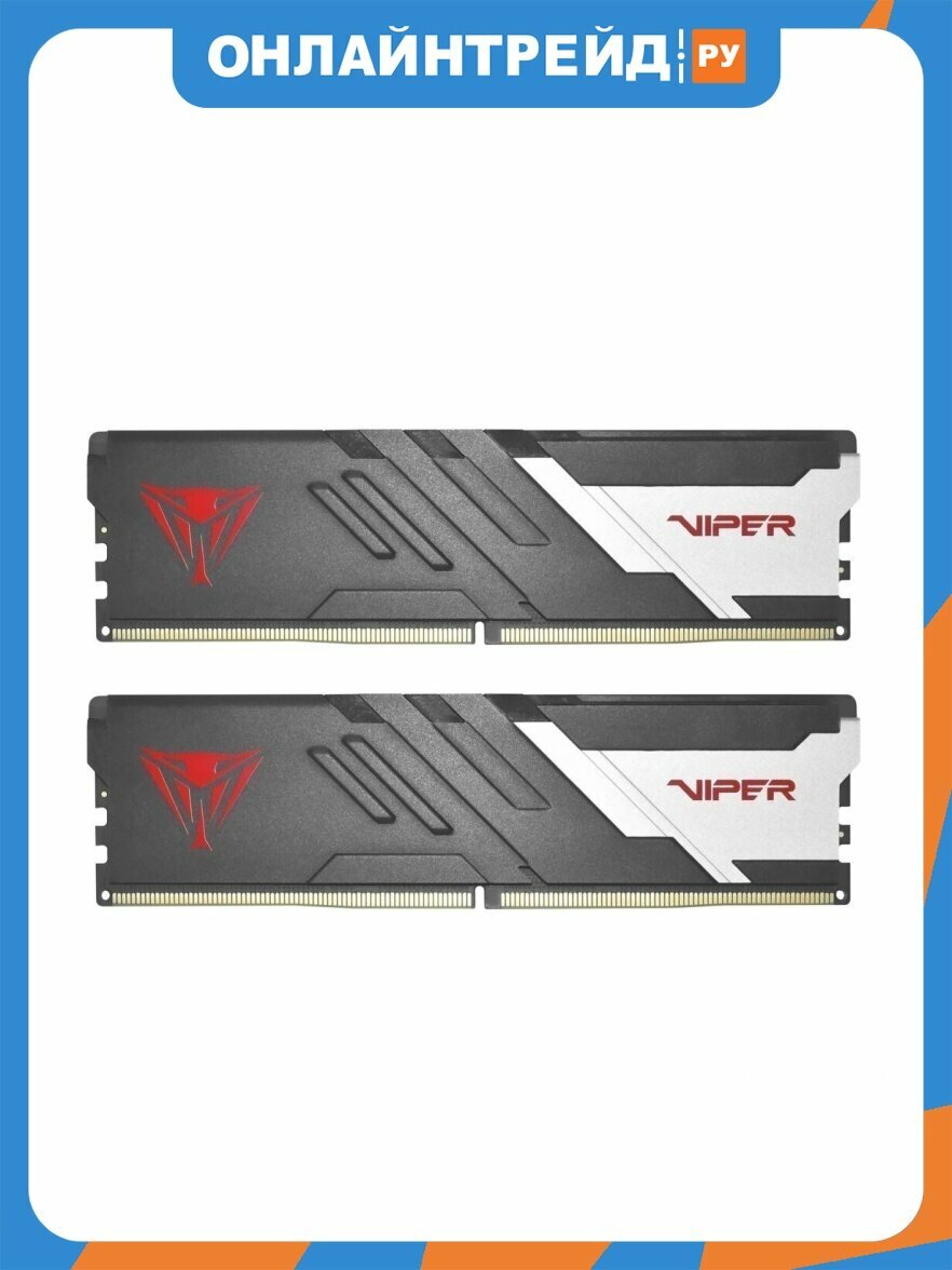 Оперативная память Patriot Memory PATRIOT DDR5 32GB 6000MHz pc-48000 Viper Venom CL40 1.1V (PVV532G600C30K)