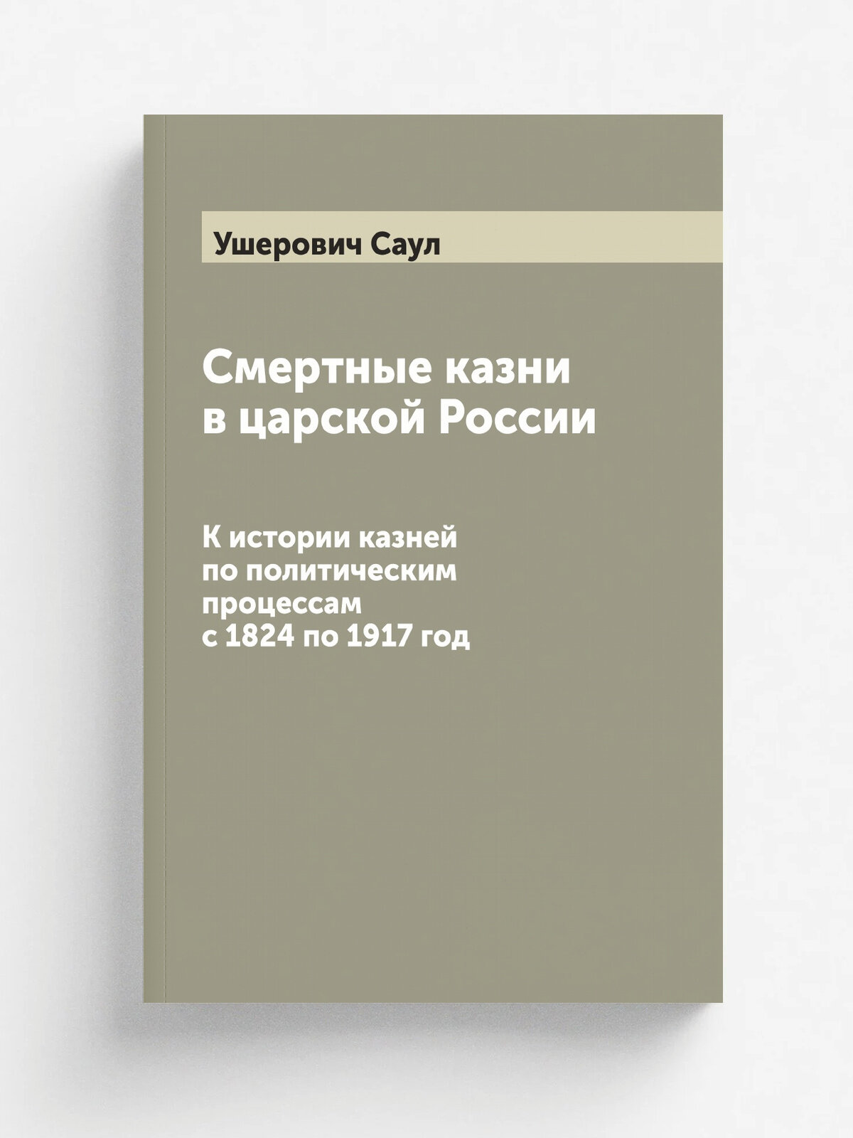 Смертные казни в царской России. К истории казней по политическим процессам с 1824 по 1917 год