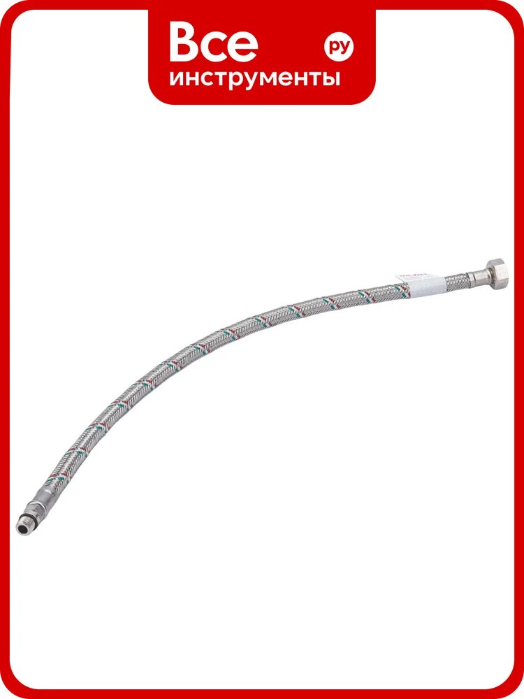Подводка гибкая для смесителя (М10х1-1/2"; 50 см; DN 8; оплётка из нерж. стали) Uni-Fitt 502S2805