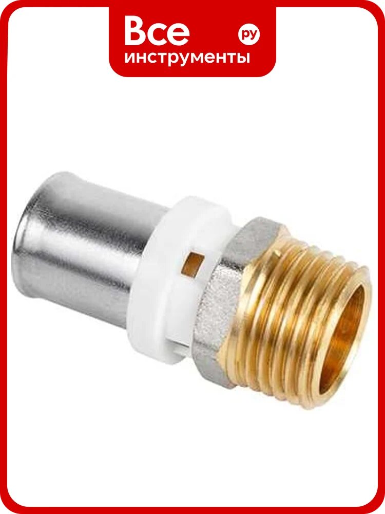 Муфта пресс-фитинг K-FLEX SOLID HP 20x1" 86MLAC1A020600C, соединения металлополимерной трубы