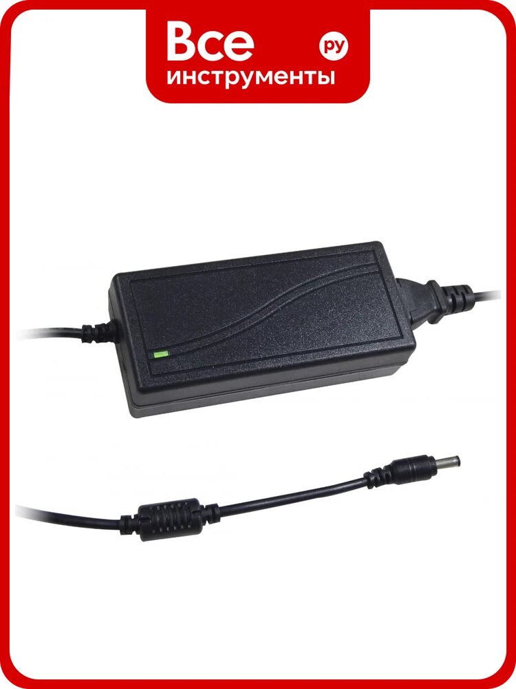 Блок питания ComOnyx 12 В, 5 А, 60 Вт с разъёмом DC 5.5×2.1 мм, co‑ps, корпус из пластика и стали, защита