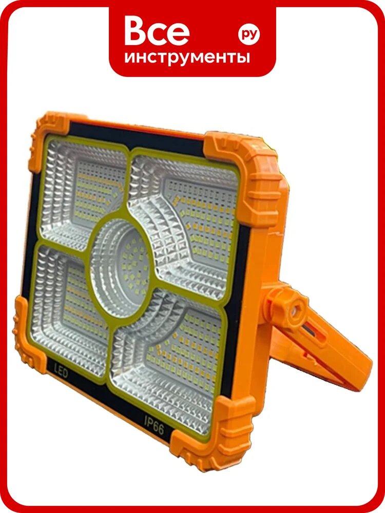 Прожектор FL-LED Light-PAD SOLAR 100W 2700-4200-6400К 1500Лм 225x175x50 на солнечной и аккум. батареях