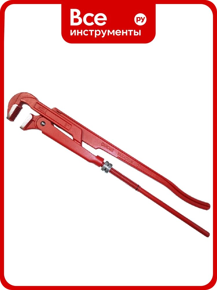 Газовый ключ VOLL 90 град, 3" 5.01300