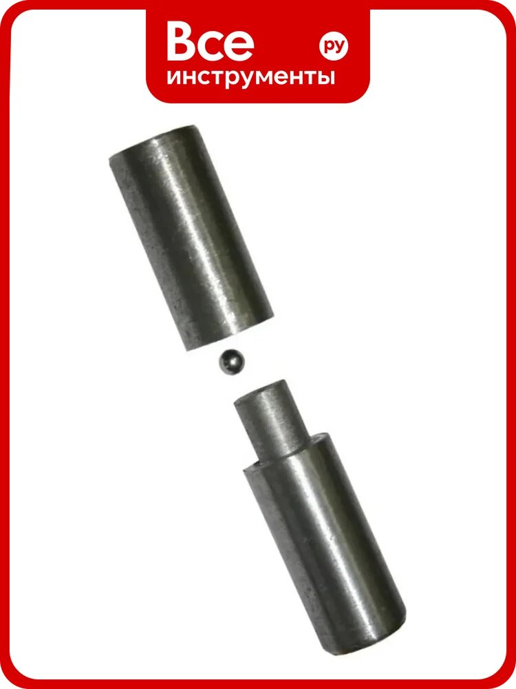 Петля гаражная STARFIX ЦИ-0121529928, с шаром, разъемная, металл, 50x200мм