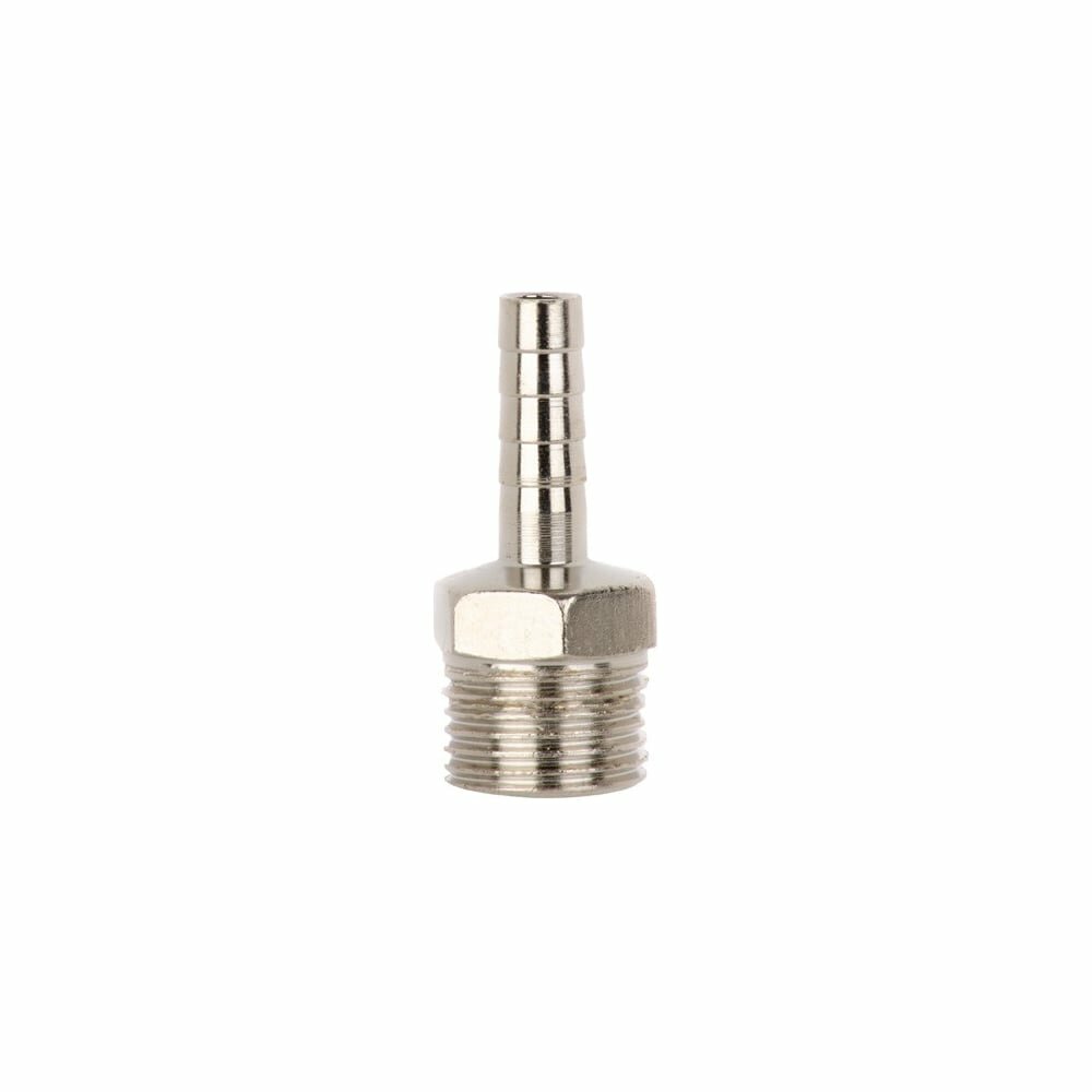 Переходник (наружная резьба 1/4" - елочка 6 мм) для шланга INTERTOOL PT-1843 — фото 1