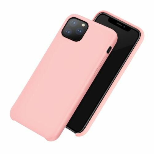 Чехол для iPhone 11 Pro Max hoco силикон розовый