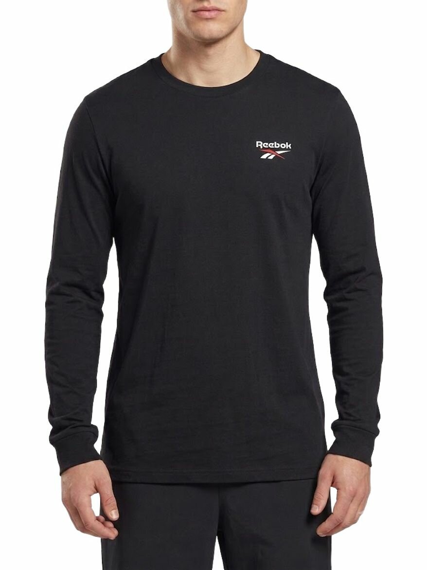 Лонгслив спортивный Identity Small Logo Long Sleeve Top