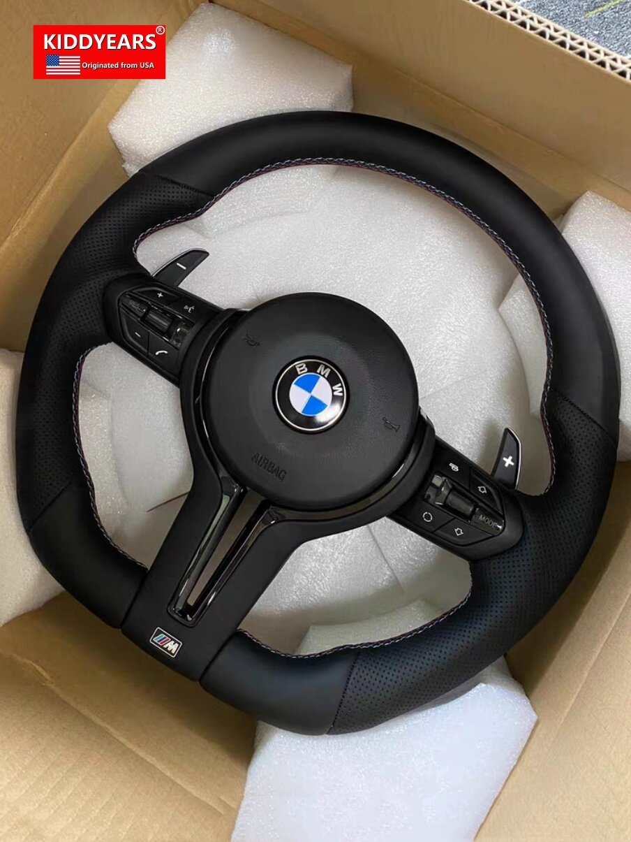 Рулевое колесо в сборе с подогревом для BMW E70, E71, E84, E87, E89, E90, E91, E92, E93 — фото 1