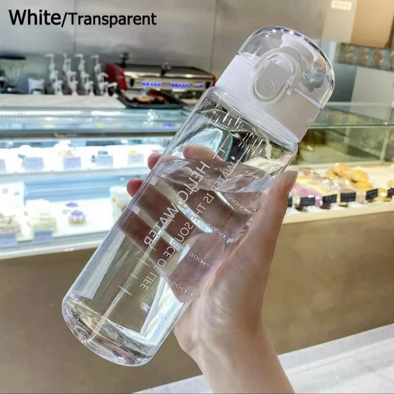 Прозрачная спортивная бутылка для воды White-transparent 780 мл