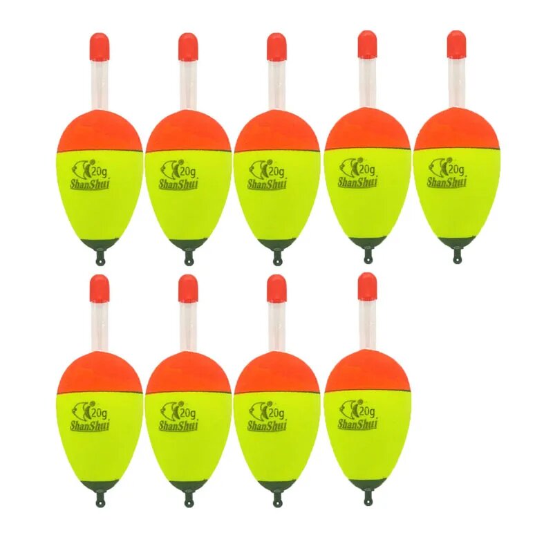 Поплавки для рыбалки 9шт, 20г, цвет 9pcs-20g