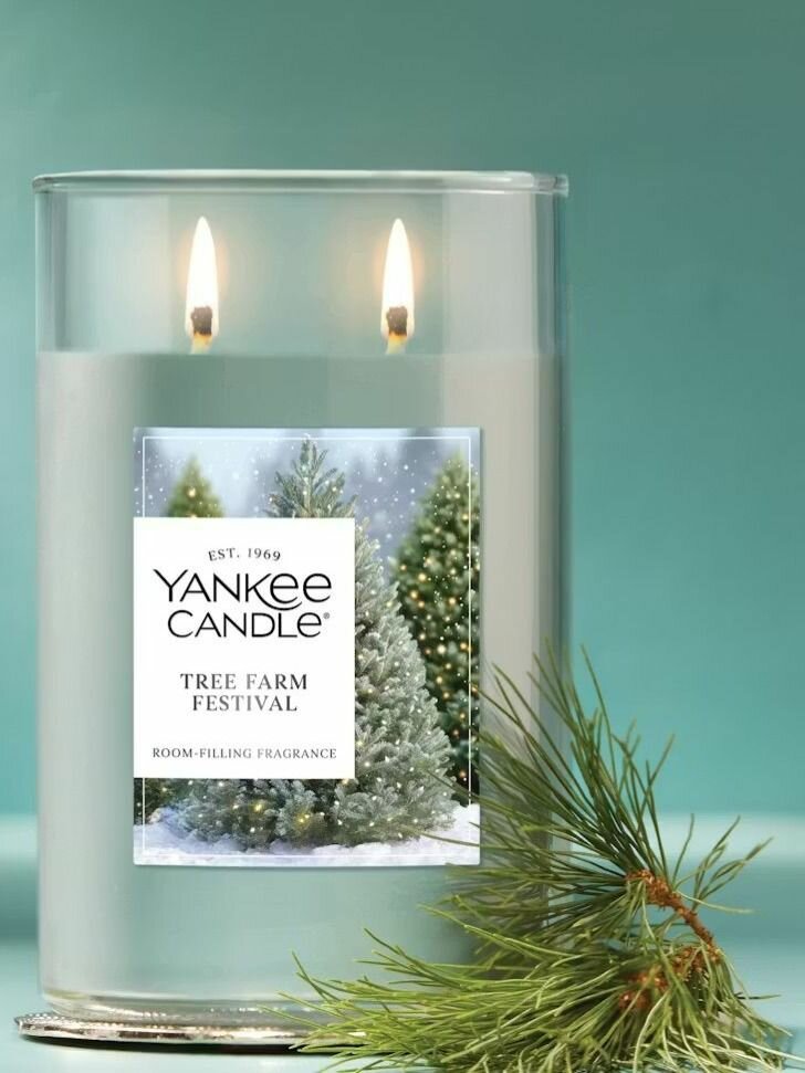 Ароматическая свеча Yankee Candle Tree Farm Festival