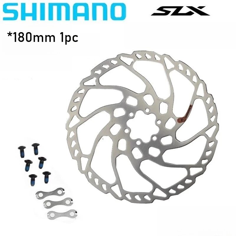 Тормозной диск SHIMANO SLX M7000 SM RT66 6 болтов 160/180/203 мм RT66-180mm 1pc
