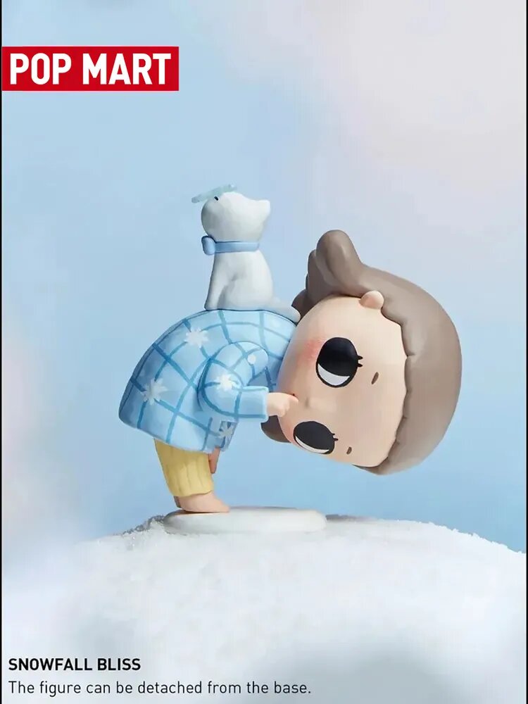Коллекционная фигурка Слепая коробкаPOP MART Nyota I Am the Seasons Series Figures/Snowfall Bliss 1 шт