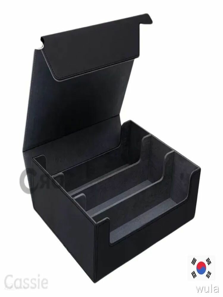 Органайзер для карт DeckBox, вмещает более 1810 карт, искусственная кожа, магнитная застежка, идеально подходит дл kaishi2