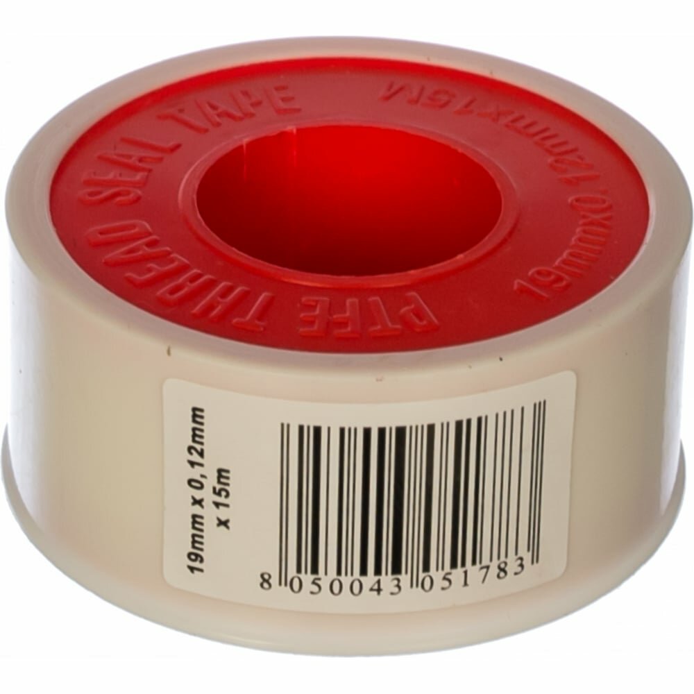 Лента-фум 19ммх0,12ммх15м Valtec VT. PTFE.0.191215 81377 — фото 1