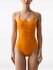 Купальник Ruched chain-link swimsuit