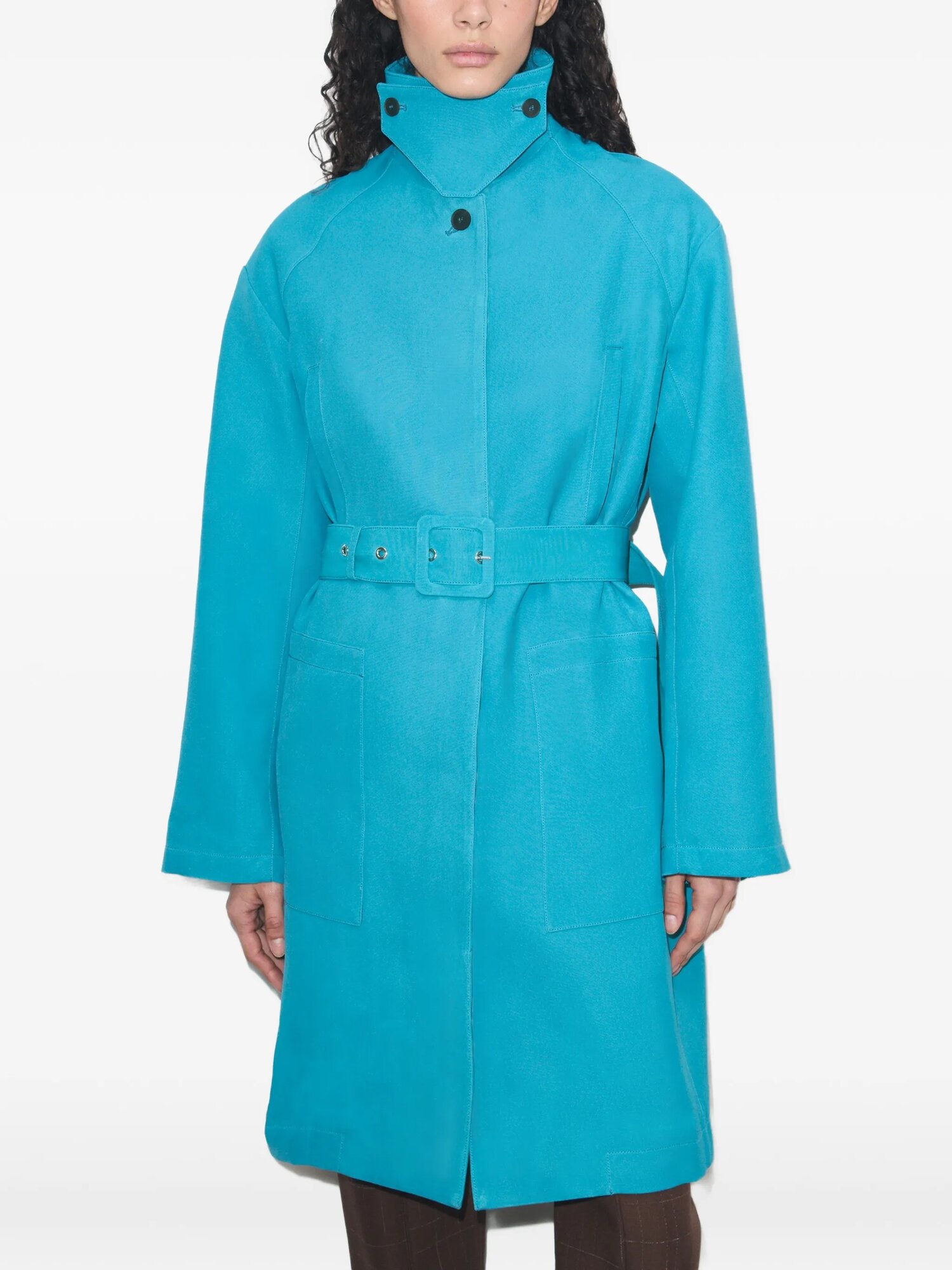 Плащ Waxed canvas trench