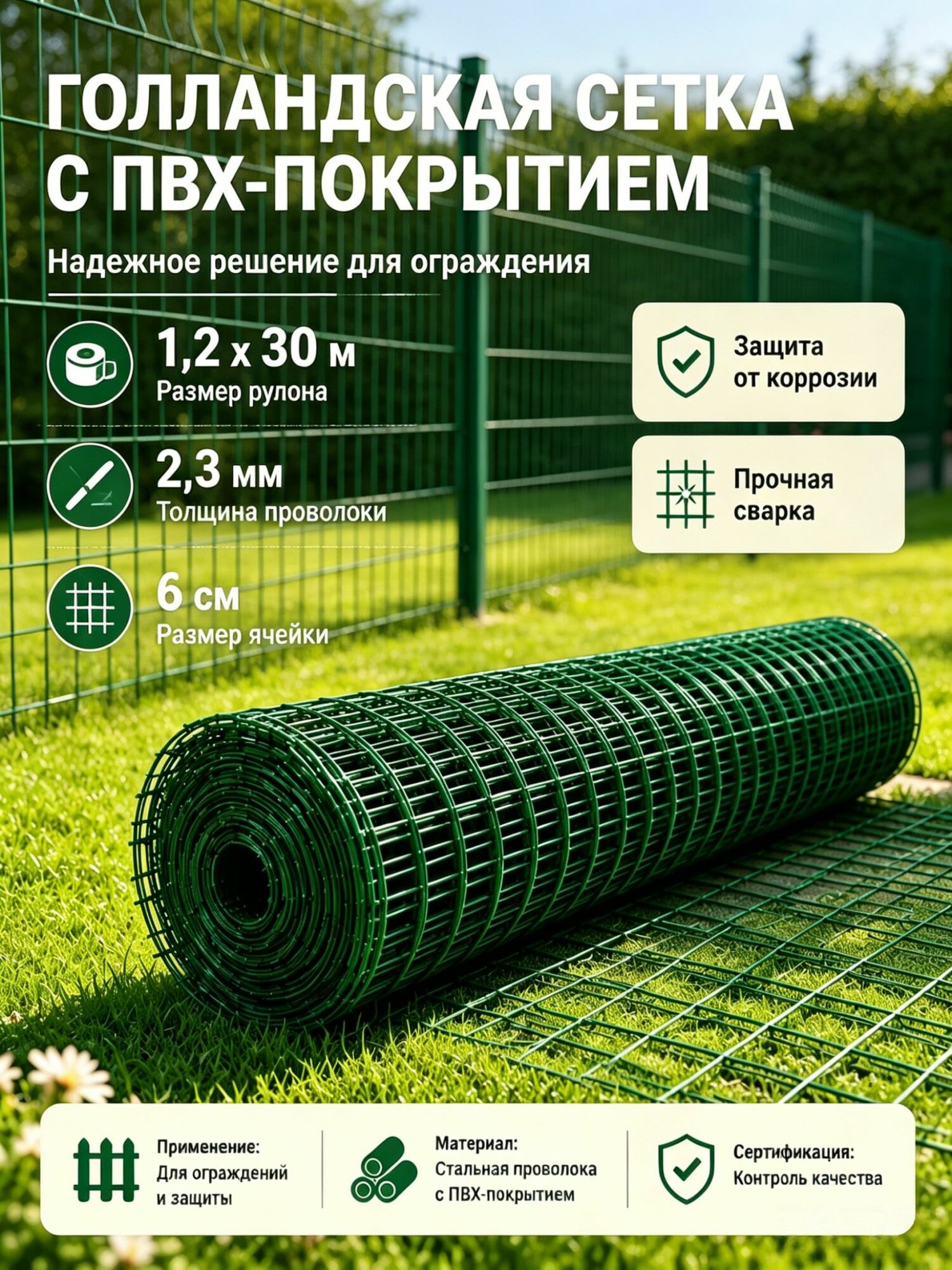 Решетка для забора