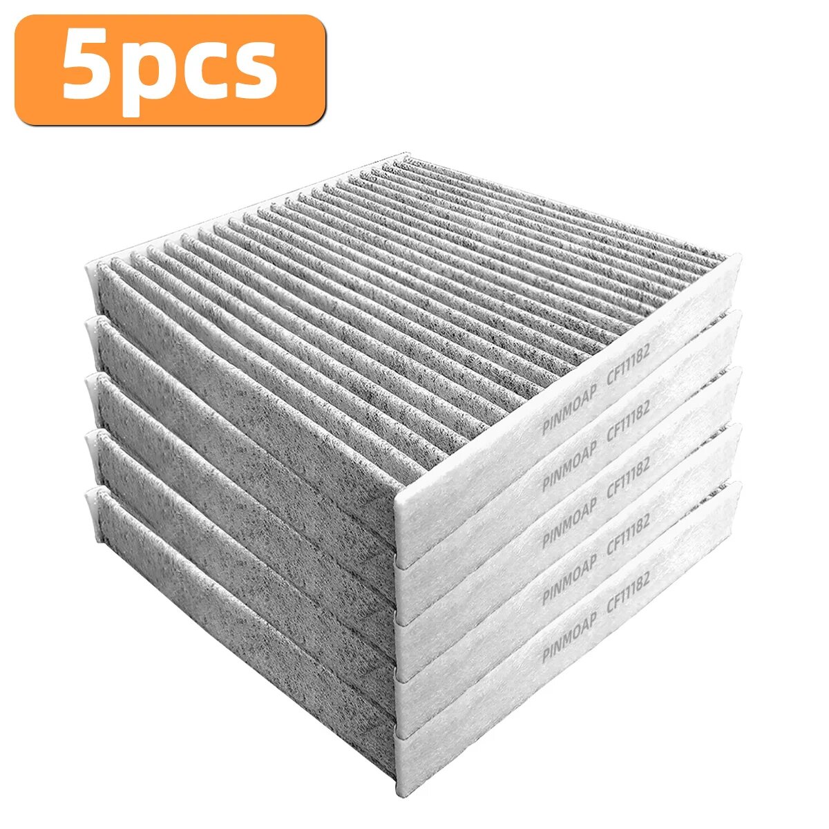 5шт. Автомобильный фильтр салона Yitong, Цвет: 5PCS