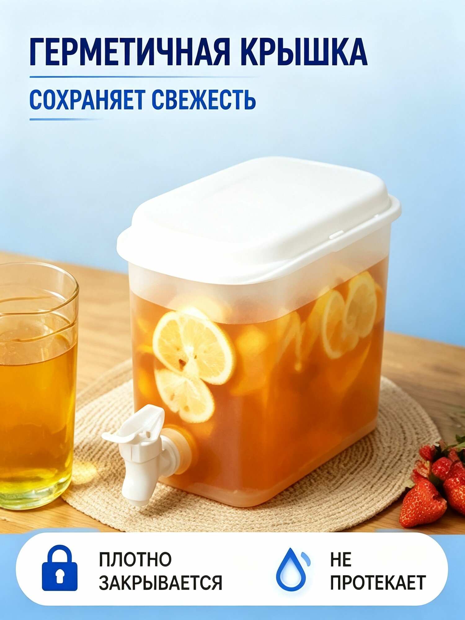 Диспенсер для напитков 3 л — фото 1