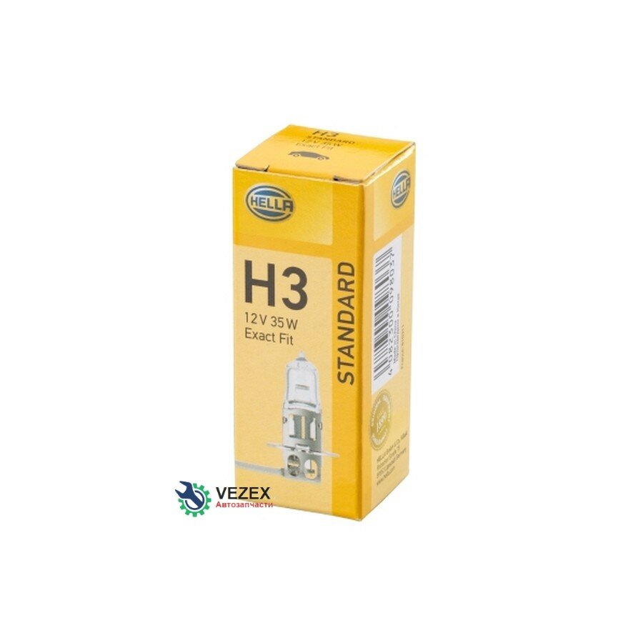 BEHR-HELLA 8GH002090271 Лампа накаливания, фара рабочего освещения