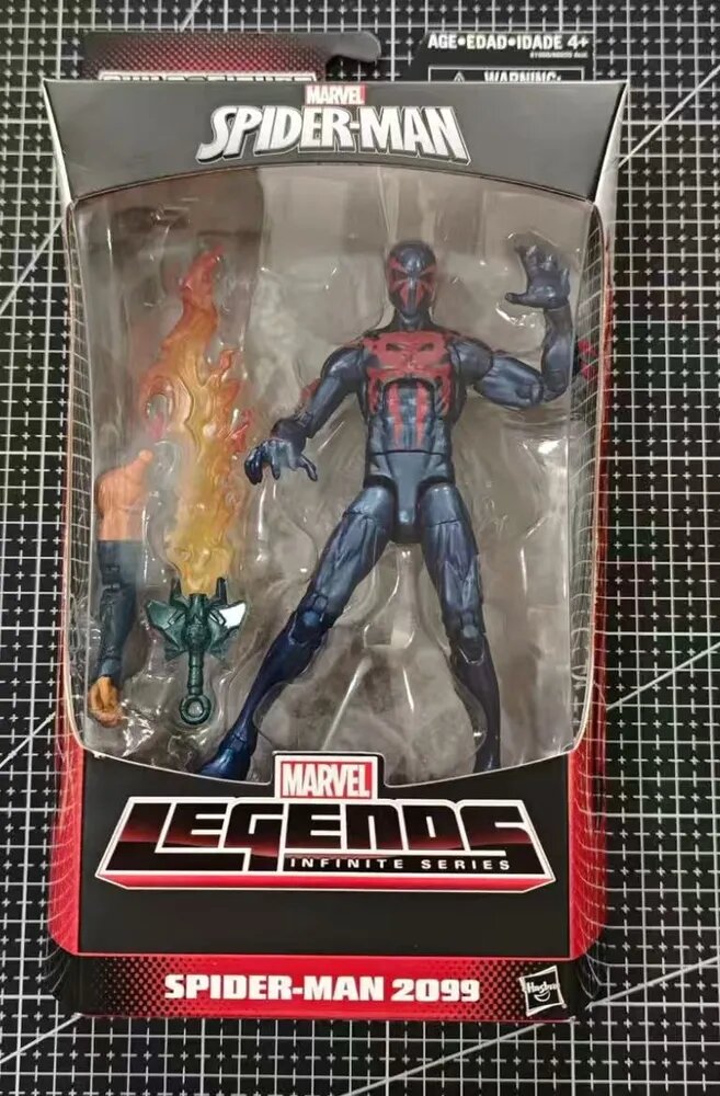 Фигурки Hasbro 6-дюймовая подвижная кукла Marvel Legends Unlimited Series Человек-паук 2099